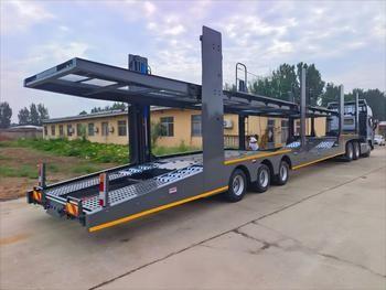 China Reliable Car Carrier Semi Trailer For Efficient Cars Transportation Ensuring Max Protection High Stability for sale