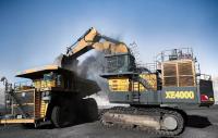 China Shovel 360 Degree Drone Footage XE4000 Powerful Mining Shovel Heavy Excavator 180-200Ton for sale