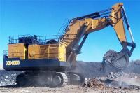 China Shovel 360 Degree Drone Footage XE4000 Powerful Mining Shovel Heavy Excavator 180-200Ton for sale