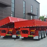 China 3-Axles Tipping Coal Mine Transportation Semi Trailer Engineered For Efficient Transportation Unloading Of Sand Coal for sale