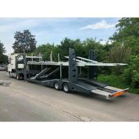 China Reliable Car Carrier Semi Trailer For Efficient Cars Transportation Ensuring Max Protection High Stability for sale