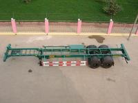 China 3 Axles Heavy Load Capacity Trailer Skeleton Parts Container Transportation for sale
