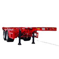 China 3 Axles Heavy Load Capacity Trailer Skeleton Parts Container Transportation for sale