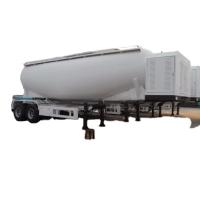 China CIMC Latest Design Of High-strength Three-axis Cement Bulk Powder Tank Trailer for sale