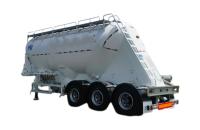 China CIMC Latest Design Of High-strength Three-axis Cement Bulk Powder Tank Trailer for sale