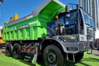 China ELECTRIC WIDE BODY MINING DUMP TRUCK  FOR MINING OPERATIONS for sale