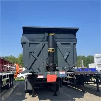 China Truck Trailer 3 Axle 4 Axle Tipping Tipper Rear Dump Truck Semi Trailer For Construction for sale