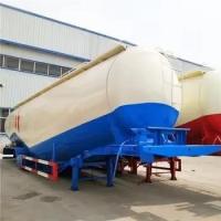 China 3 Axle 45cbm Semi-Trailer Bulk Cement Trailer Powder Semi Trailer for sale