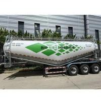China 3 Axle 45cbm Semi-Trailer Bulk Cement Trailer Powder Semi Trailer for sale