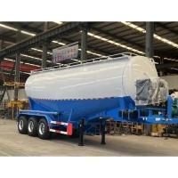 China 3 Axle 45cbm Semi-Trailer Bulk Cement Trailer Powder Semi Trailer for sale