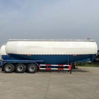 China 60Ton Max Payload Truck Trailer Bulk Cement Silo Tanker Semi Trailers for Product for sale