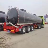 China 3 Axles Transport Asphalt Bitumen Tanker Semi Trailer with Heated Truck Trailer for sale