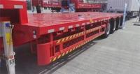 China CIMC 3AXLES FLATBED SEMI TRAILER HEAVY DUTY TRANSPORTATION for sale