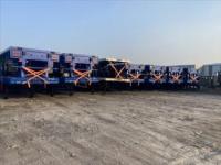 China CIMC 3AXLES FLATBED SEMI TRAILER HEAVY DUTY TRANSPORTATION for sale