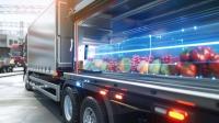 China Diesel Fuel Type Refrigerator Box Semi Trailer 30T Load Capacity for sale