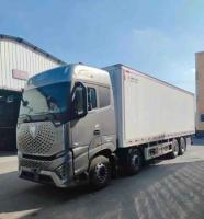 China Diesel Fuel Type Refrigerator Box Semi Trailer 30T Load Capacity for sale