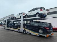 China 50T Max Payload  Car Carrier Semi Trailer For Efficient Cars Transportation for sale