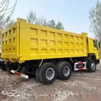 China Gross Vehicle Weight 10-15T Sinotruck HOWO 6X4 Dump Truck Tipper 371HP 360° Rear Camera for sale