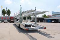 China Whole Vehicle HDG SAF Axle Air Suspension JOST Leg Weichbro EBS Screw Lift Car Carrier Semi Trailer for sale