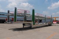 China Whole Vehicle HDG SAF Axle Air Suspension JOST Leg Weichbro EBS Screw Lift Car Carrier Semi Trailer for sale