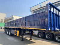China Heavy-Duty Side Wall Container Semi Trailer Marchandise Transport Trailer for sale