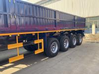 China Heavy-Duty Side Wall Container Semi Trailer Marchandise Transport Trailer for sale
