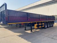 China Heavy-Duty Side Wall Container Semi Trailer Marchandise Transport Trailer for sale