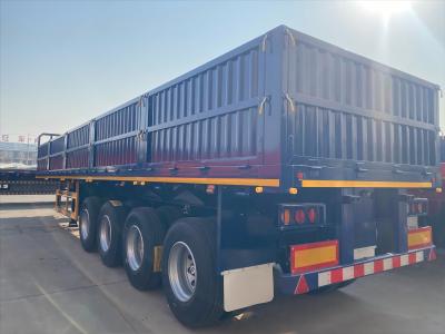 China Heavy-Duty Side Wall Container Semi Trailer Marchandise Transport Trailer for sale