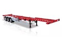 China Skeleton Semi Trailer Container Transportation Trailer for sale