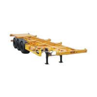 China Skeleton Semi Trailer Container Transportation Trailer for sale