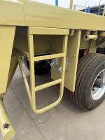 China Timber Coil And Steel Container Haulage Side Column Flatbed Semi Trailer for sale