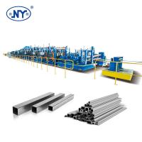 China 50 Tons/8 Hours Pipe Mill Equipment Nanyang ERW Automatic Flexible Tube Pipe Forming Machine for Carbon Steel for sale