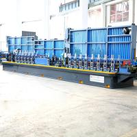 China 100KW High Frequency Power Frequency Pipe Making Machine Welding Tube Mill Line by Nanyang for ROUND Pipes for sale