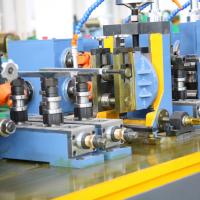 China Welded Tubes Produced by Nanyang Pipe Making Machine Equipement Erw Tube Pipe Mill Line with 30-90M/Min Milling Speed for sale