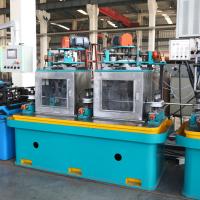 China 45KW*3 Main Motor Power Nanyang Automatic Galvanized Steel Round Pipe Making Machine Welded Tube Mill Line for Building Material Shops for sale