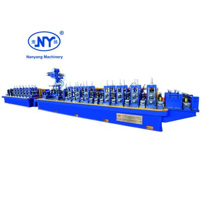 China Nanyang Automatic Steel Round Pipe Welding Production Machine Erw Tube Mill Line for Building Material Shops for sale