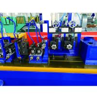 China Nanyang Automatic Steel Round Pipe Welding Production Machine Erw Tube Mill Line for Building Material Shops for sale