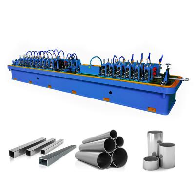 China High Frequency Welding ERW Tube Mill Line for Round / Square / Rectangular Oval Steel Pipe at 30-110M/Min Milling Speed for sale