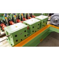 China High Frequency Welding ERW Tube Mill Line for Round / Square / Rectangular Oval Steel Pipe at 30-110M/Min Milling Speed for sale