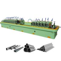 China Cutting System Nanyang ERW Welded Iron Pipe Mill Production Line Carbon Steel Round Pipe to Square Pipe Making Machine for sale