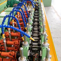China Cutting System Nanyang ERW Welded Iron Pipe Mill Production Line Carbon Steel Round Pipe to Square Pipe Making Machine for sale