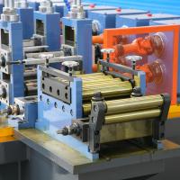 China Nanyang Construction High Precision Steel Tube Making Machine Equipment Pipe Mill Line with Voltage 220V/380V/415V/440V for sale
