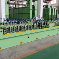 China Nanyang Automatic Galvanized Steel Pipe Production Line Welded Tube Making Machinery for Construction Works for sale