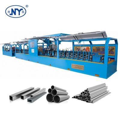 China Building Material Shops Duct Making Tube Mill Pipe Forming Machine with 8-51MM Diameter Range and Electrical Drive System for sale