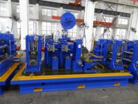 China Energy Supply Pipe Round Carbon Steel Tube Mill Line Automatic ERW Pipe Manufacturing Machine with 200KW High Frequency Power for sale