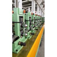 China Cold Saw Cutting System Steel Weld Tube Making Machine Pipe Mill Roll Forming Equipment with 400KW High Frequency Power for sale