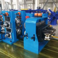 China 6100t Annual Output Nanyang High Frequency Fully Automatic Welded Pipe Finishing Machine Erw Tube Pipe Mill Line Design for sale