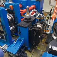 China 6100t Annual Output Nanyang High Frequency Fully Automatic Welded Pipe Finishing Machine Erw Tube Pipe Mill Line Design for sale