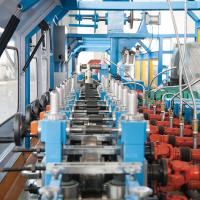 China Nanyang Car Industry Precision's Carbon Steel Tube Mill Pipe Mill Welding Machine Line for Precise Pipe Manufacturing for sale