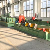 China High Frequency Steel Round Tube Welding Making Machine Production Line with 200KW Main Motor Power and 19-63.5mm Diameter for sale